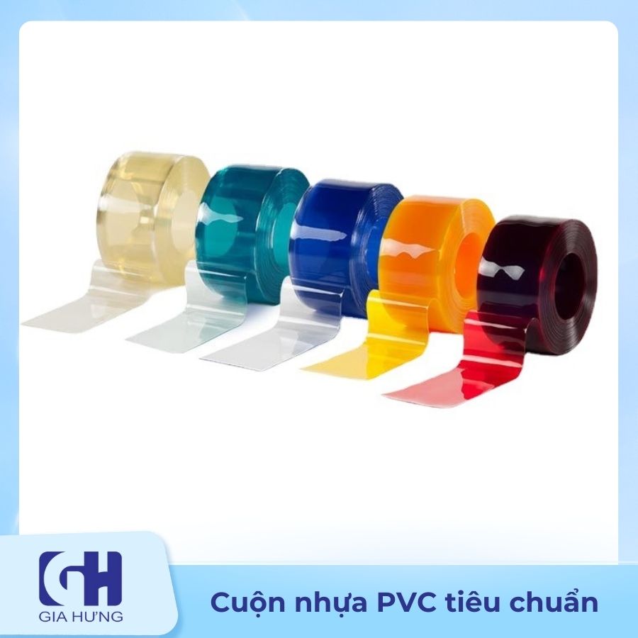 Báo giá cuộn nhựa pvc tiêu chuẩn làm rèm nhựa ngăn lạnh, công nghiệp
